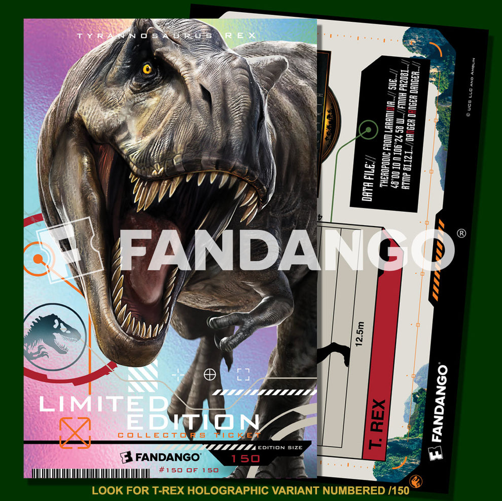 Jurassic World Rebirth Collectible Trading Cards – Fandango Media